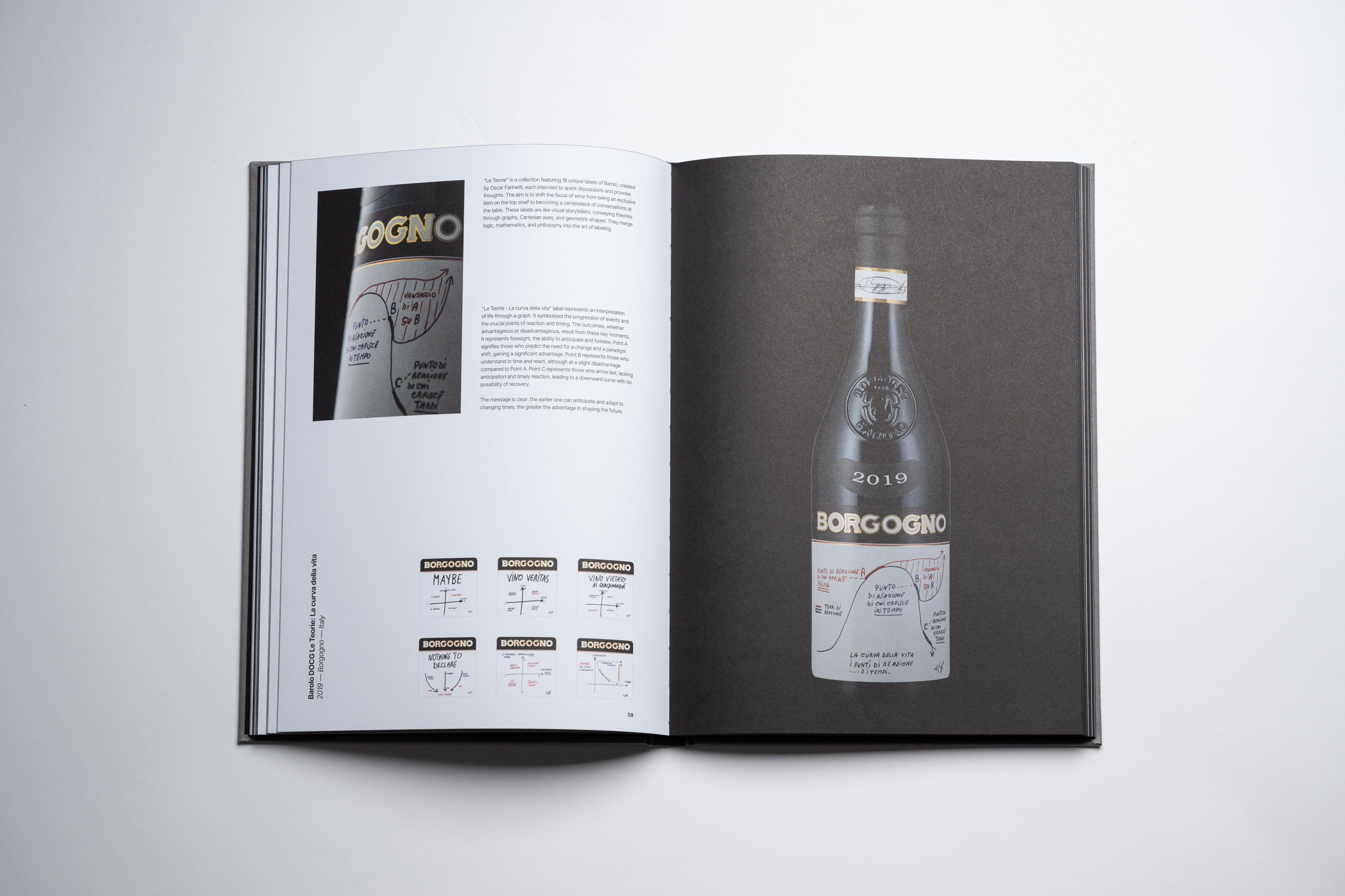 Ode to the wine bottle: A premium book with stunning wine label design ...